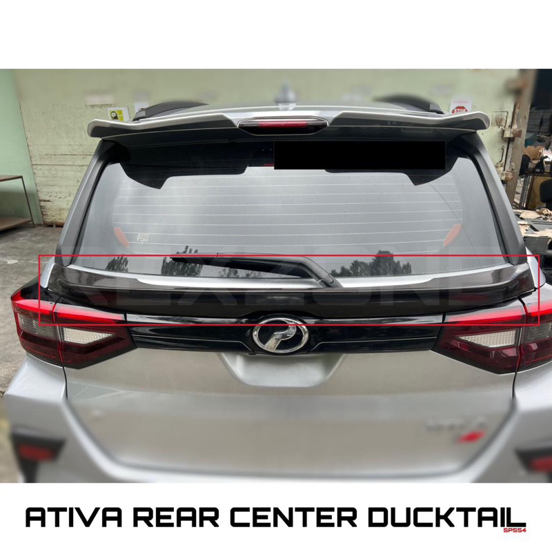 PERODUA ATIVA REAR DUCKTAIL CENTER SPOILER | Shopee Malaysia
