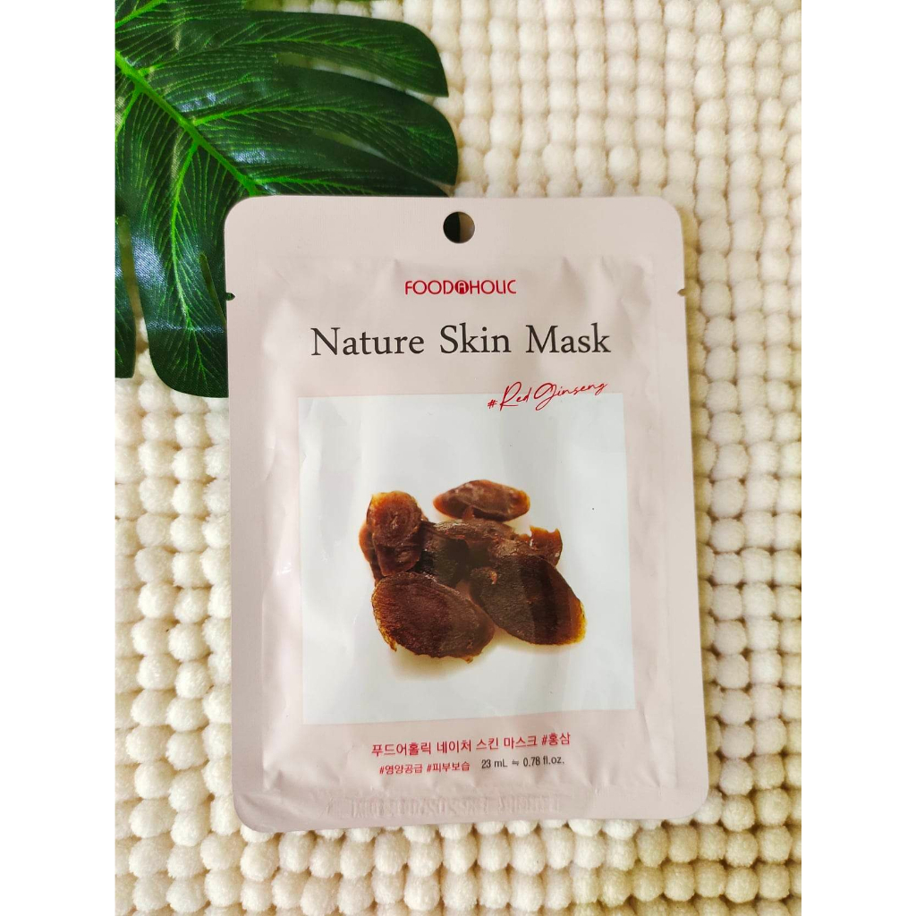 FoodAHolic Nature Skin Mask Korea (23ml) | Shopee Malaysia
