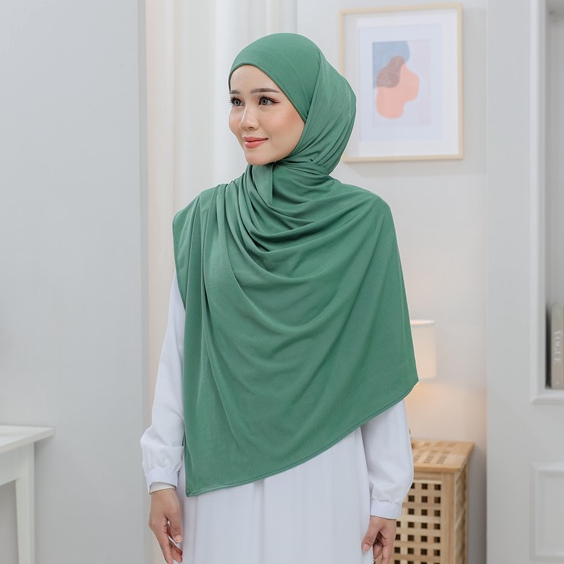 Zephia Tudung Shawl Premium Jersey Ribbed Ironless Shawl Malas Shawl instant Tudung shawl murah ...
