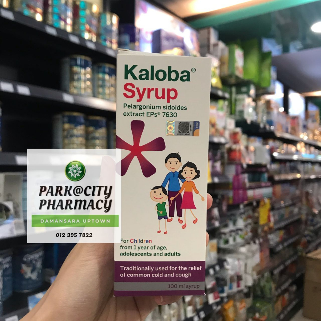 Glass Item - Kaloba Cough Syrup 100ml (Suitable For 1 years old ...