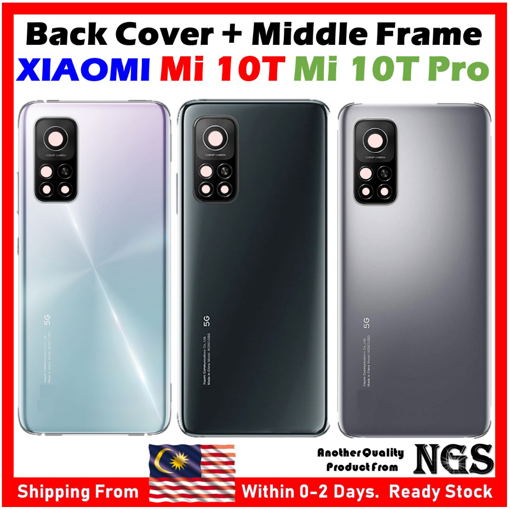 Full Set Back Housing Back Cover Compatible For XIAOMI Mi 10T / Mi 10T ...