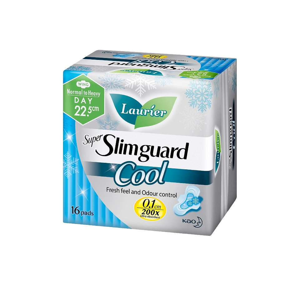 LAURIER Super Slimguard Cool Day 22.5cm 16s | Shopee Malaysia