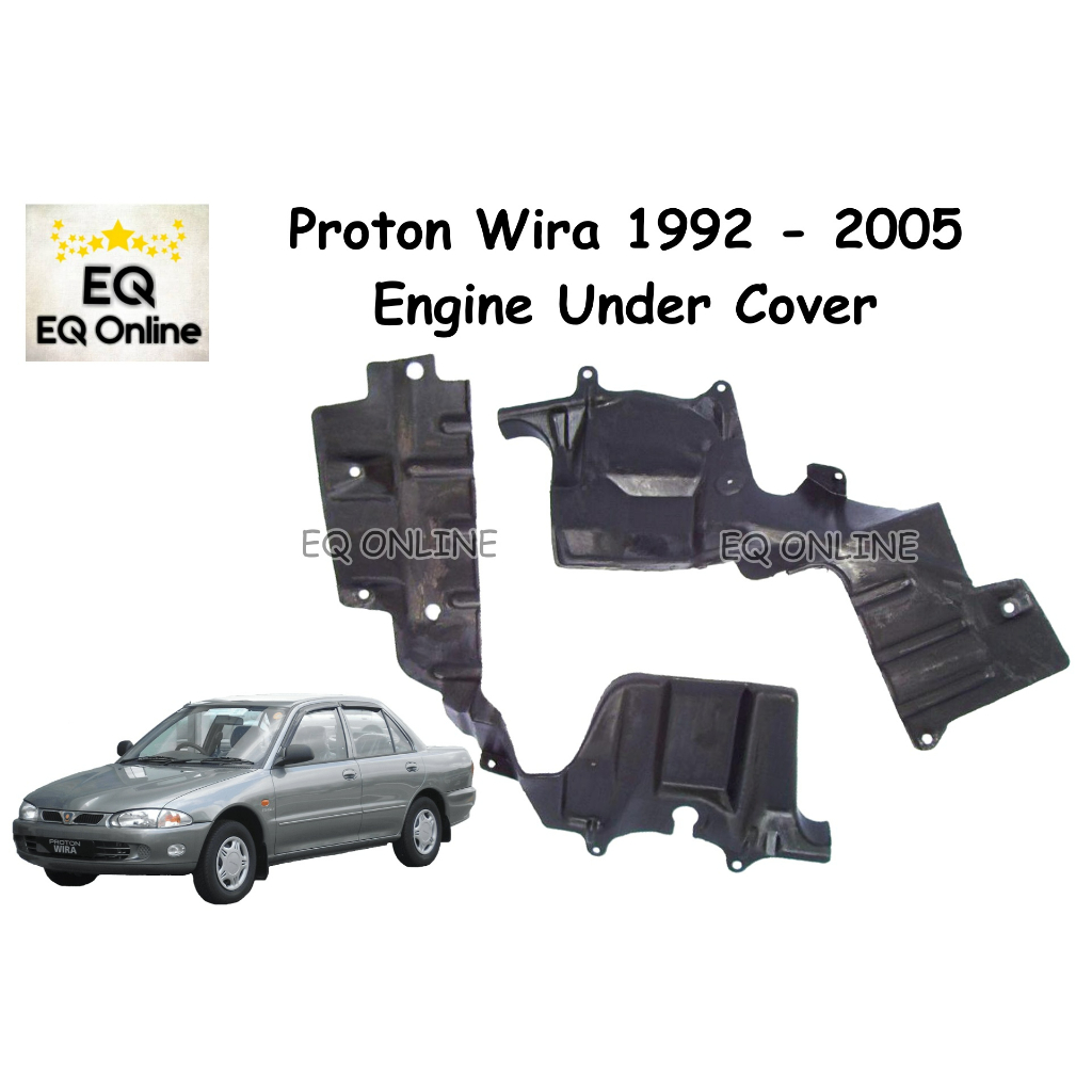 Proton Wira 1992-2006 Engine Under Cover , Engine Splash Guard 1993 ...