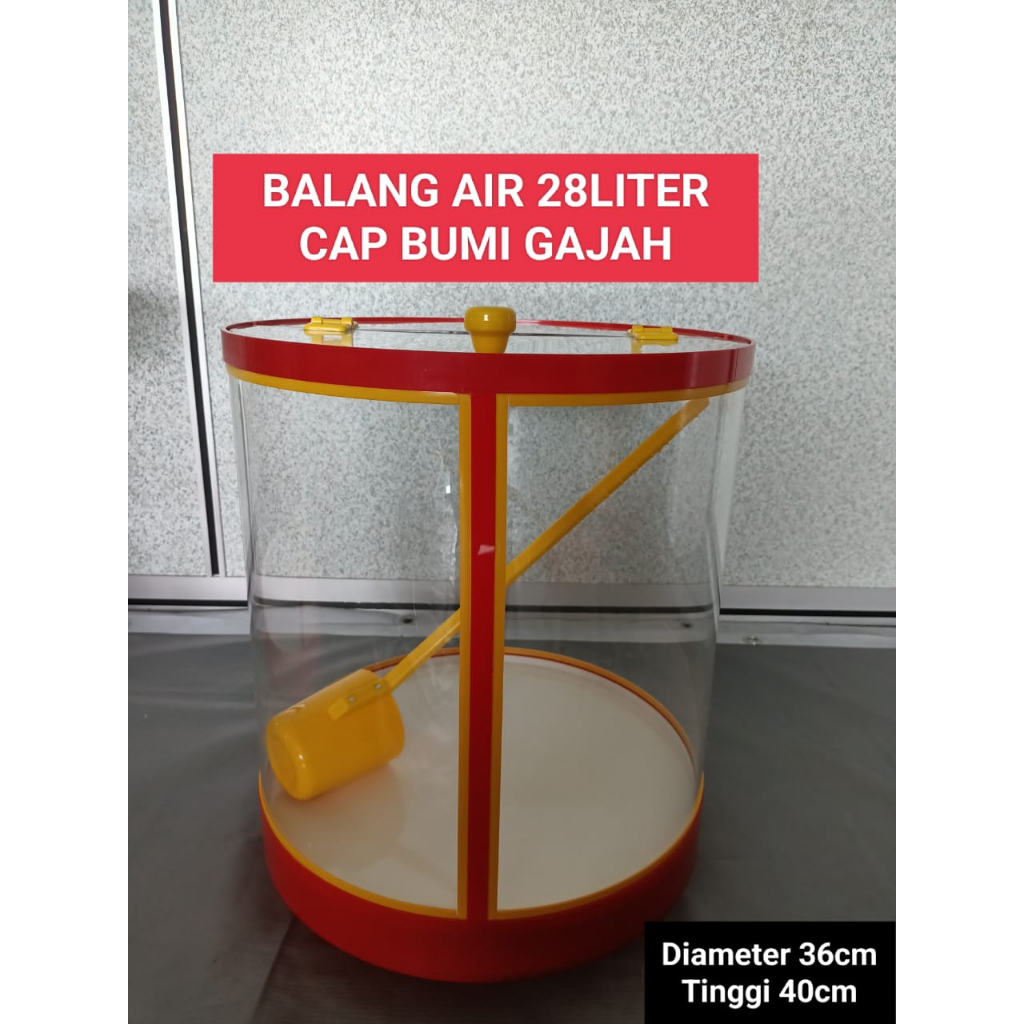 BALANG AIR BULAT 28 LITER DAN 43 LITER CAP BUMI GAJAH | Shopee Malaysia