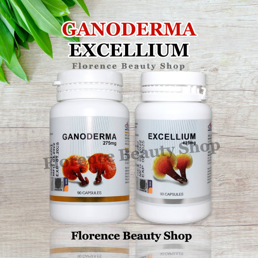 GANO EXCEL- GANODERMA EXCELLIUM (30/90 capsules) /Tonik otak & minda ...