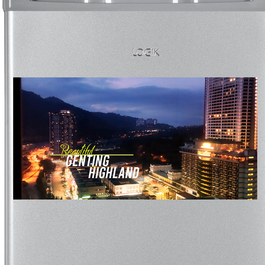 Genting Highland Pahang Gift Souvenir Fridge Magnet Sheet 10 cm x 5 cm ...