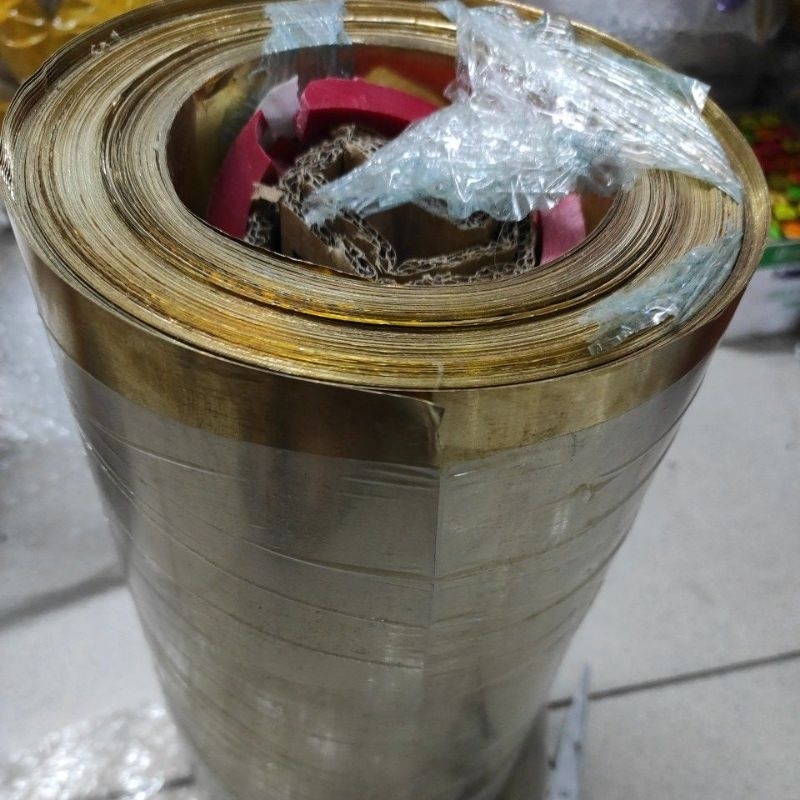 Brass Sheet / Kepingan Tembaga 0.05/0.15/0.2/0.5mm(1 kaki / 30cm ...