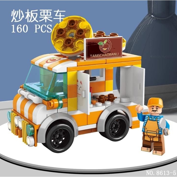 DIY Mini Street View 3D Model Micro Bricks Nano Building Blocks ...