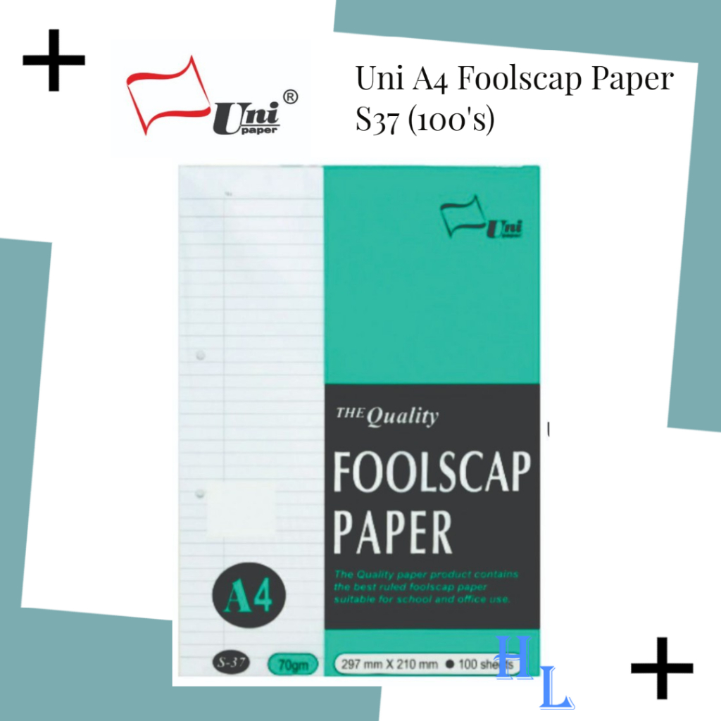 UNI Paper A4 Foolscap Paper S-37 100 Sheets | Shopee Malaysia UNI Paper A4 Foolscap Paper S-37 100 Sheets | Shopee Malaysia