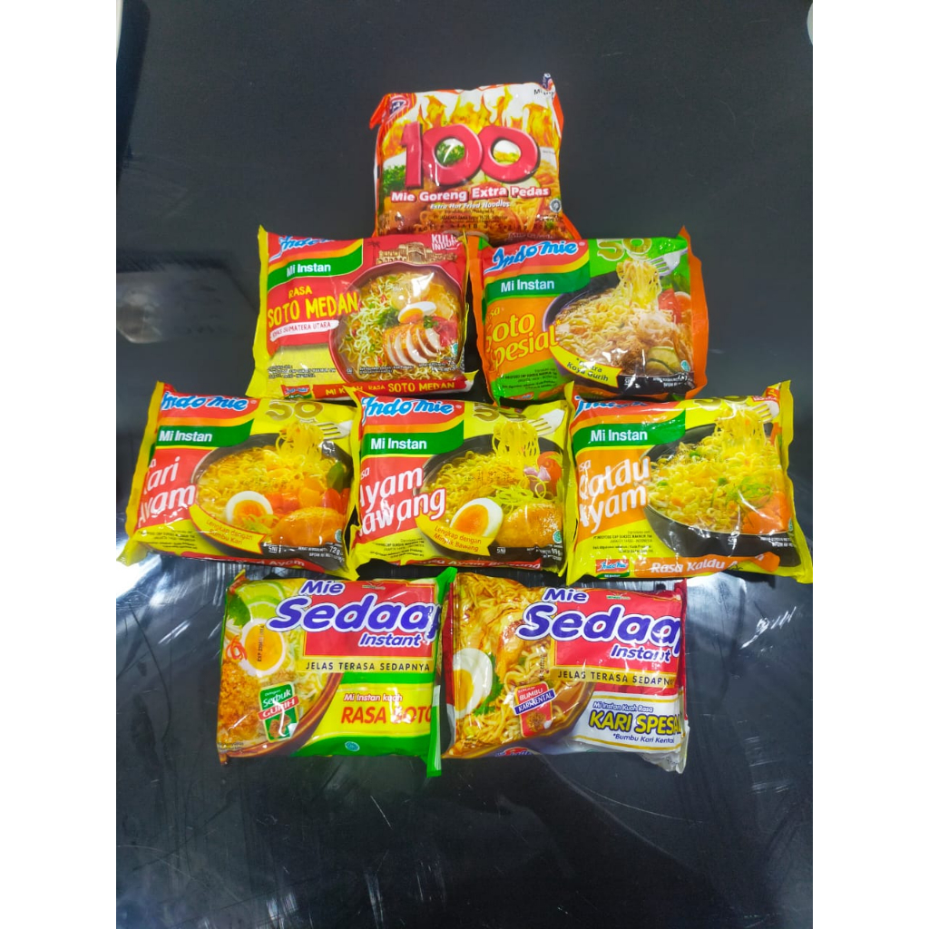 INDOMIE MIE INSTANT KULINER INDONESIA ready stock in malaysia | Shopee ...