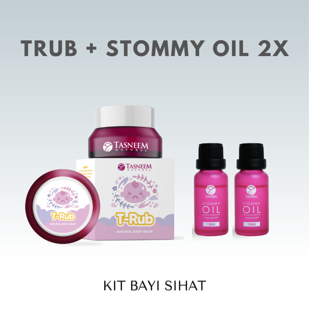 Tasneem Naturel Set Bayi Sembelit - Kembung - Perut Sebu - Cirit Birit ...