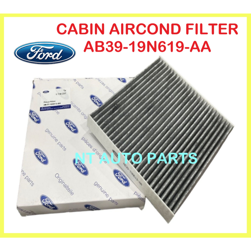 CABIN AIRCOND FILTER FORD RANGER T6 T7 2.2 3.2 XLT MAZDA BT50 (CARBON ...