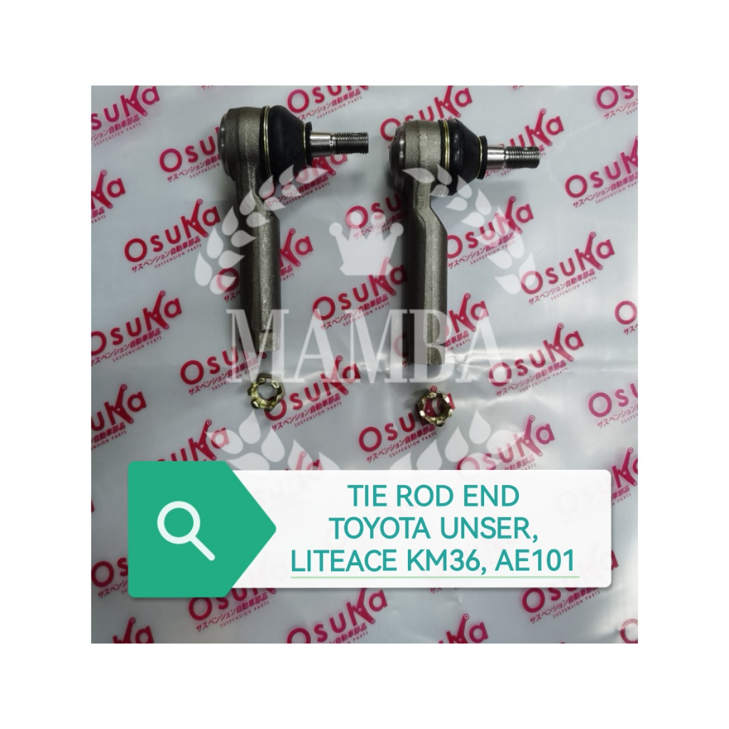TIE ROD END TOYOTA UNSER, LITEACE KM36, COROLLA AE101 [1SET 2PCS ...