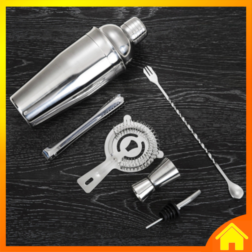[OneHome] Set Cocktail 750ml Shaker Bartender Bar Drink Beverage Tool ...