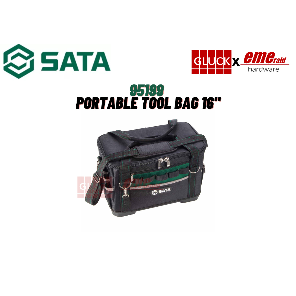 SATA 95199 PORTABLE TOOL BAG /BAG TOOL /QUALITY | Shopee Malaysia
