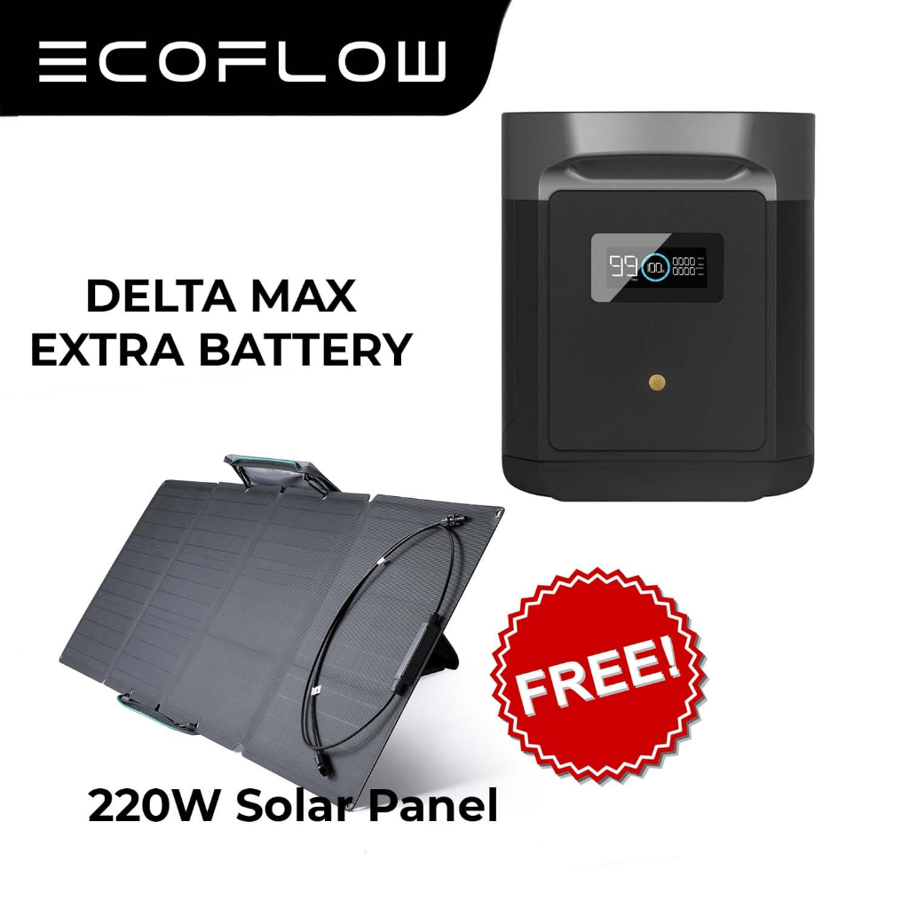 EcoFlow Delta Max 1600 Portable Power Station 1260Wh Fast Charging ...