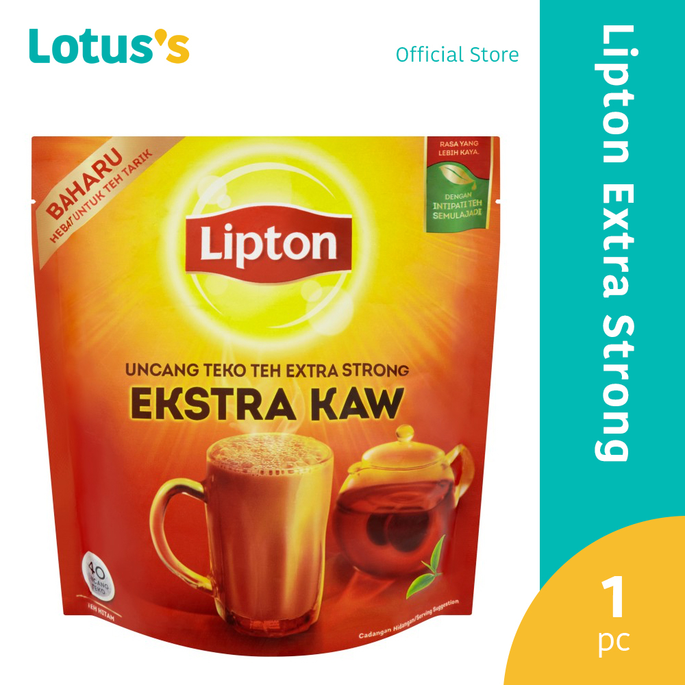 Lipton Potbags Extra Strong P40 | Shopee Malaysia