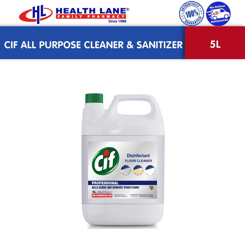 CIF ALL PURPOSE CLEANER & SANITIZER (5L) | Shopee Malaysia