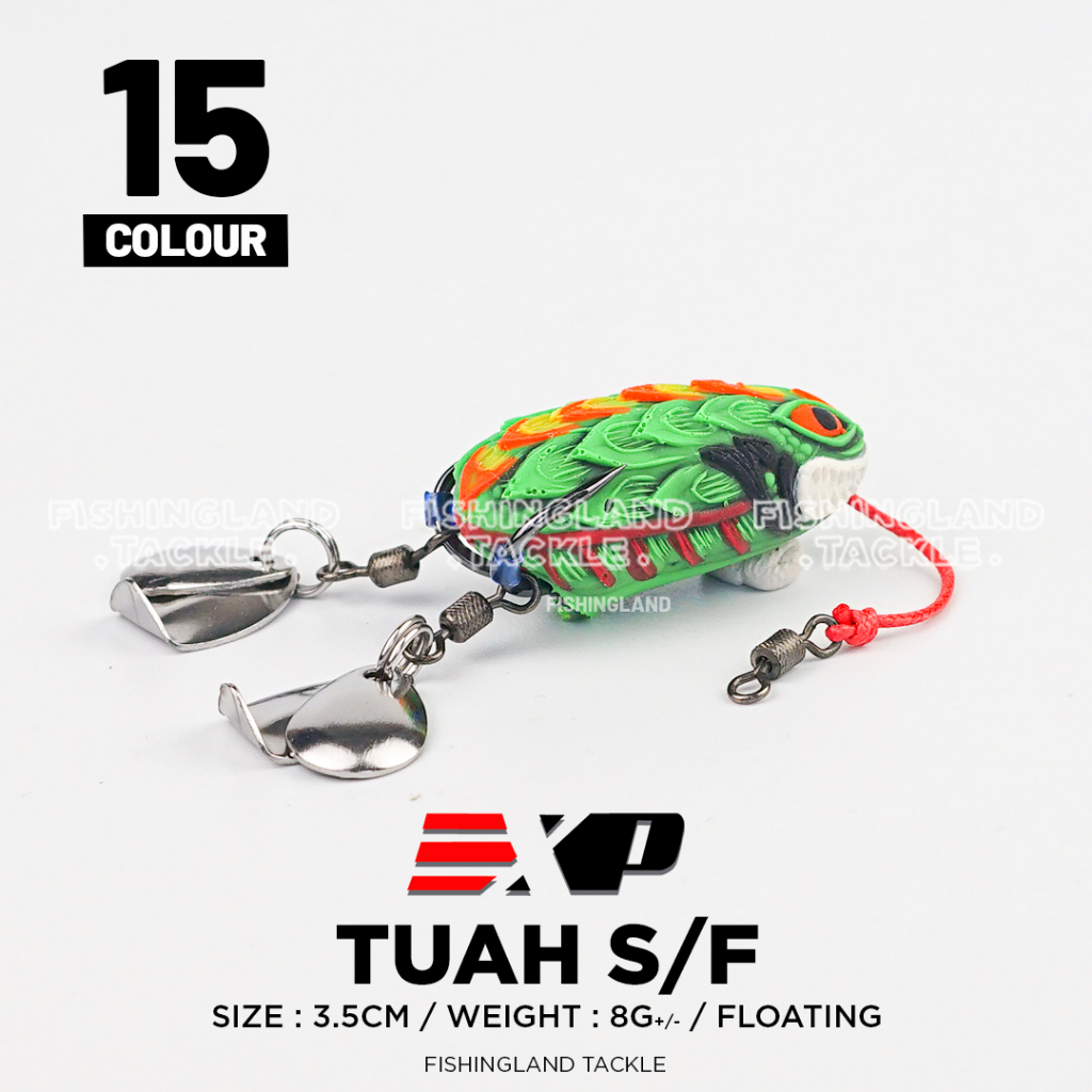 EXP Jebat Mini & Tuah Mini Soft Frog | 3.5cm / 7g 8g Katak Umpan Tiruan ...