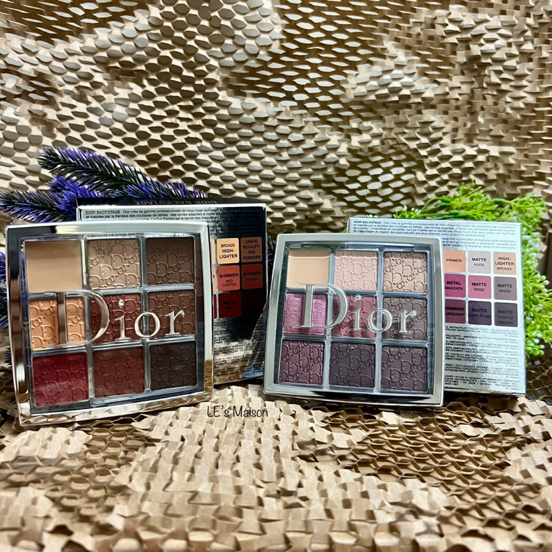 NEW Authentic Dior Backstage Eye Palette 10g - 003 Amber / 004 Rosewood | Shopee Malaysia