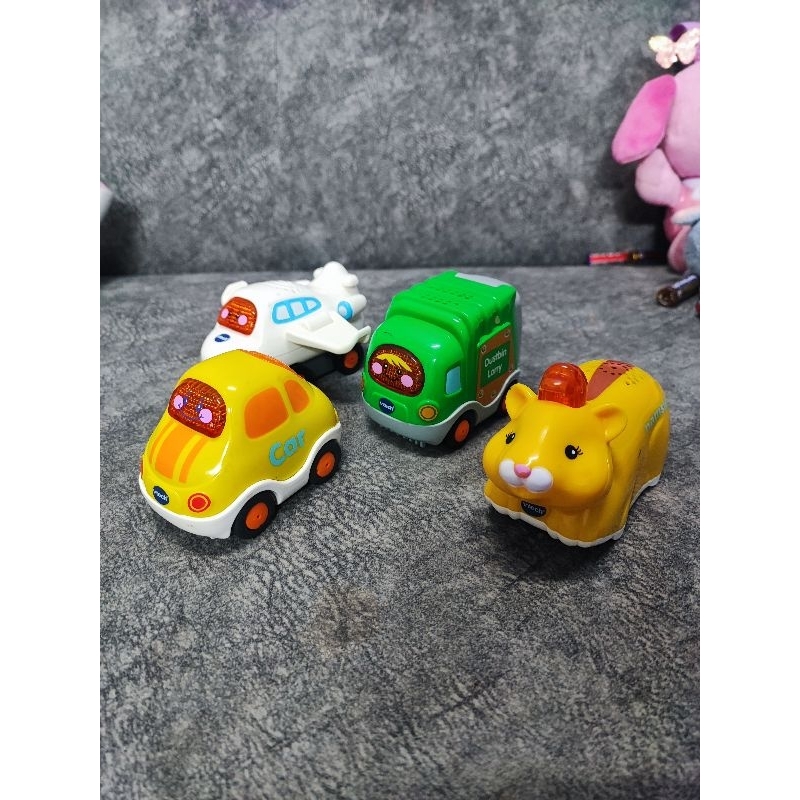 VTECH Toot Toot Driver Go Go Smart Wheels Car Set Jet Hamster | Shopee ...