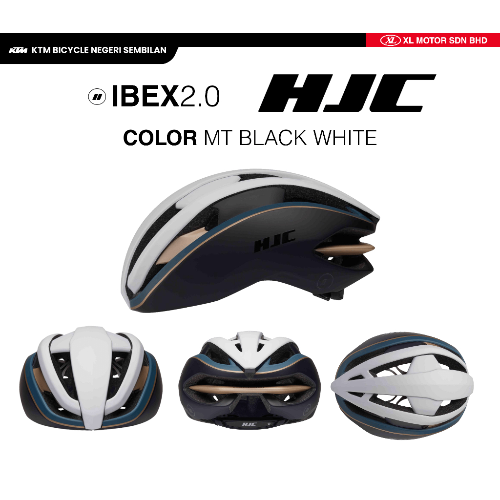 HJC IBEX 2.0 HELMET CYCLING HELMET AERO DYNAMIC BICYCLE HELMET COME ...