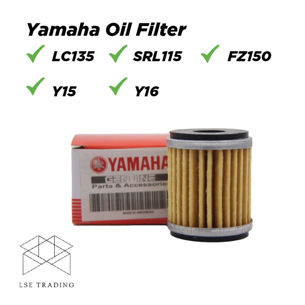 【READY STOCK】Yamaha LC Oil Filter LC135, FZ150, SRL115, Y15ZR, Y16, Y15 ...