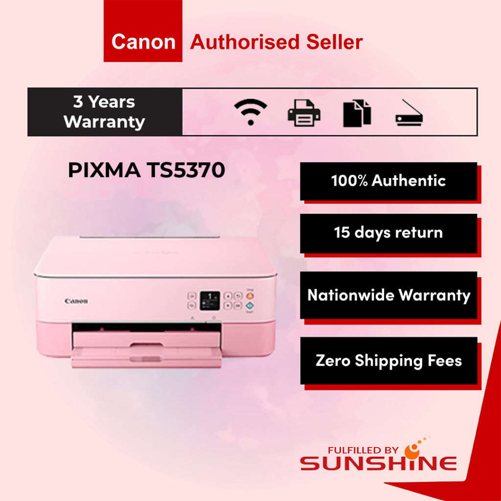 PIXMA TS5370A Compact Wireless Photo All-In-One with 1.44" OLED TS5370 ...