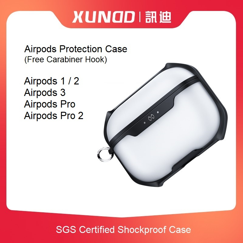 Xundd Matte Transparent Protection Case Compatible For Airpods Pro 1 2 ...