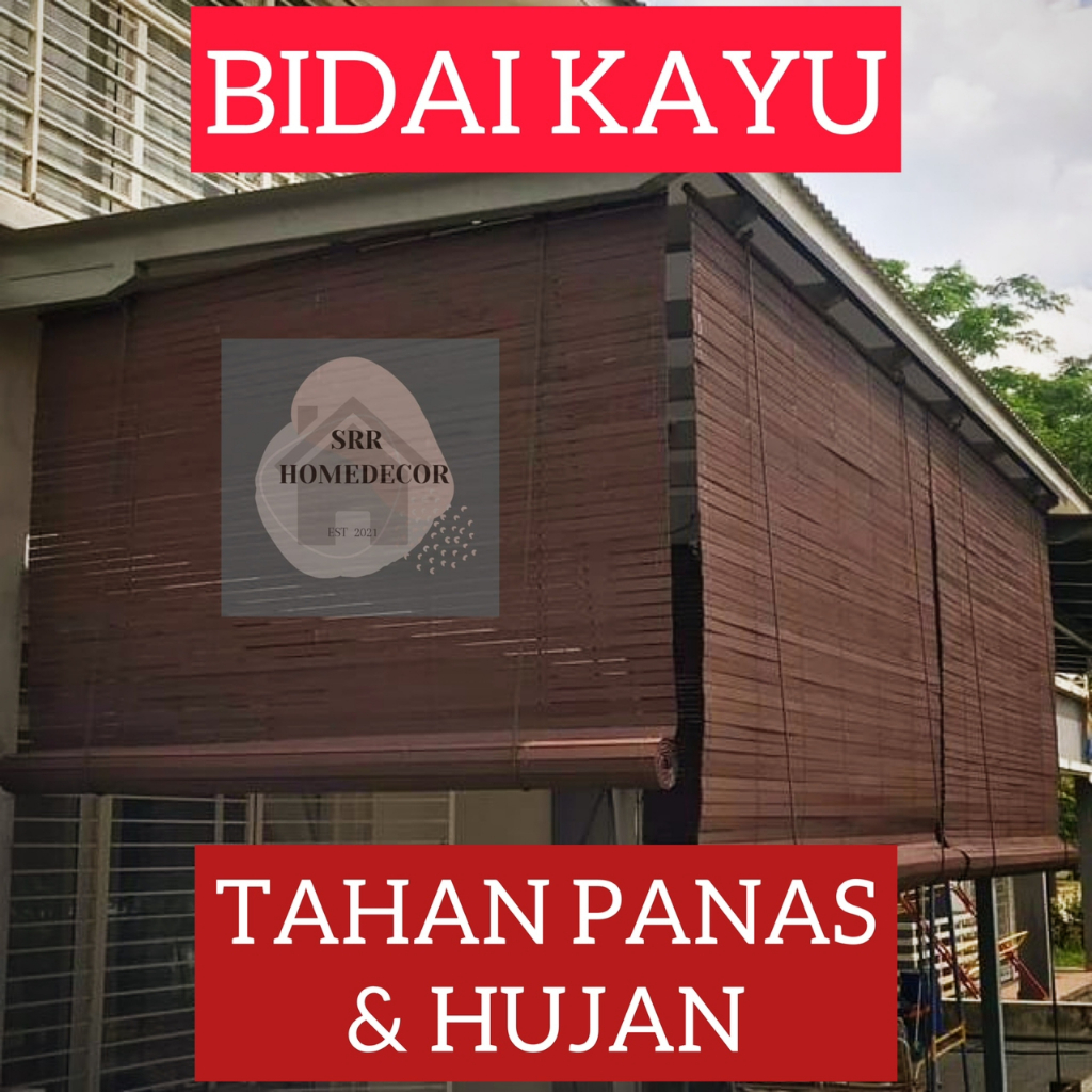 Bamboo Blinds Bidai Kayu Bidai buluh Wooden Blinds Outdoor | , 户外木帘 ...