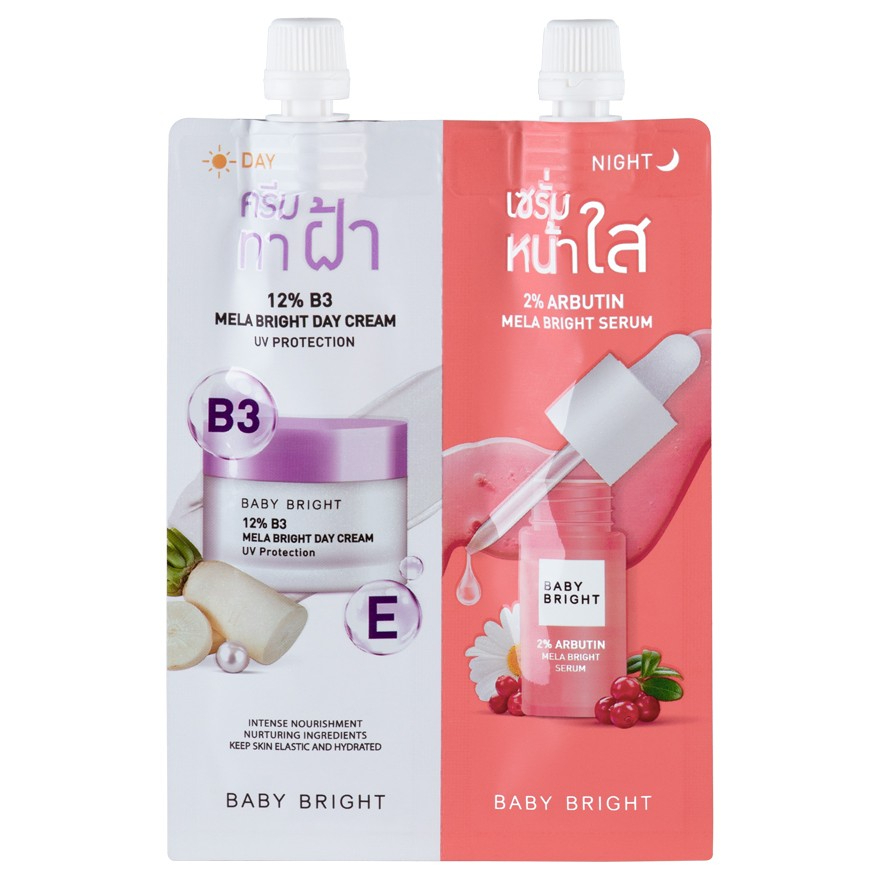 Baby Bright Day & Night Mela Bright Set 6g+6g | Shopee Malaysia
