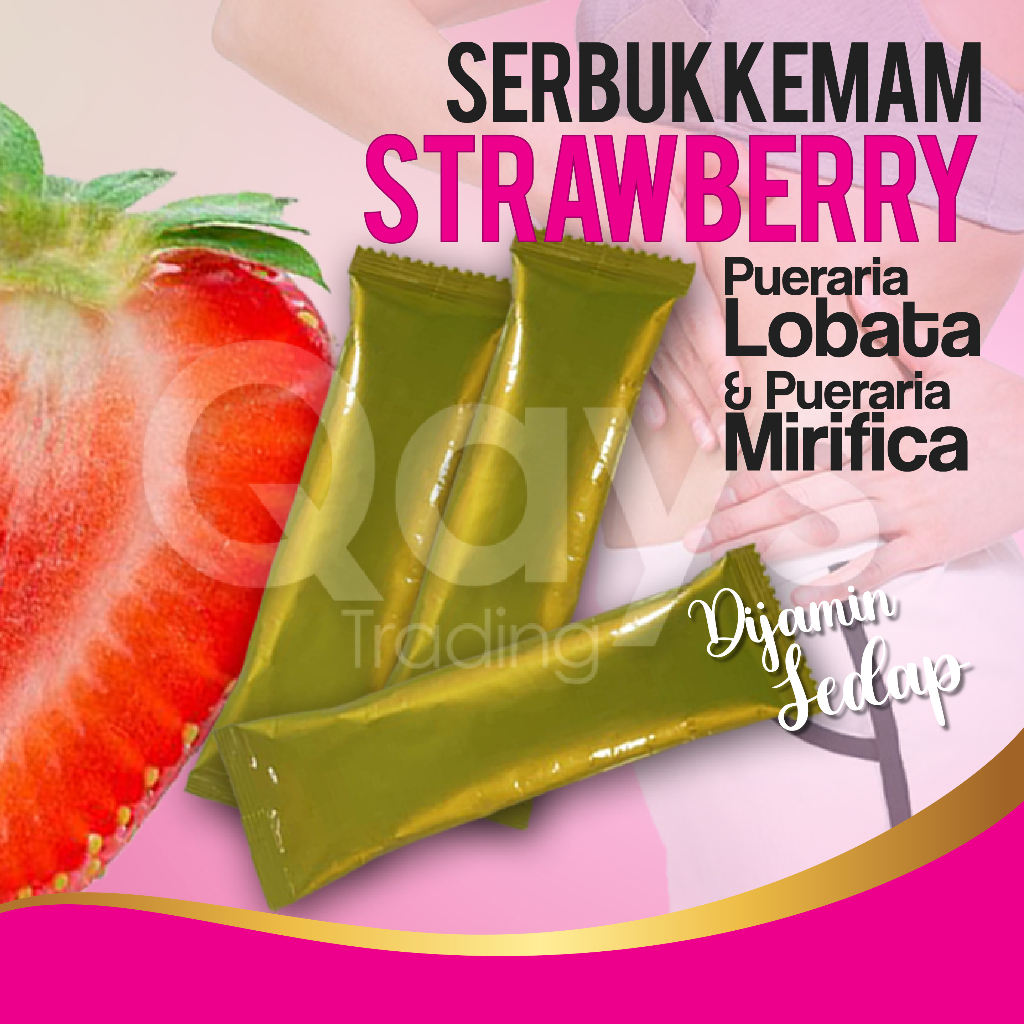 Lelong S2 Serbuk Kemam Strawberry Pueraria Lobata & Mirifica Brand ...