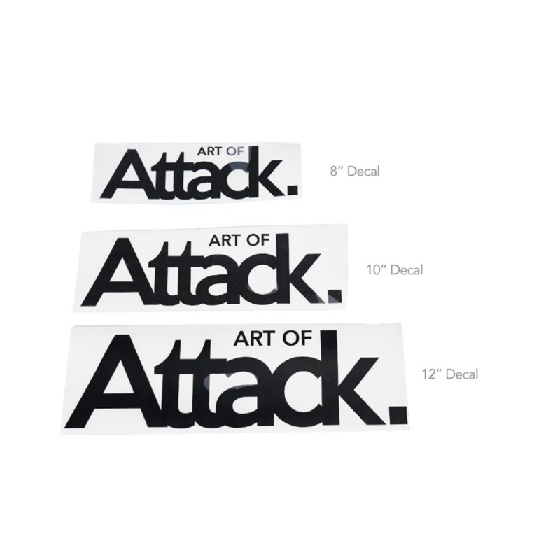 ART OF ATTACK Sticker Decal (Original 🇺🇸) | Shopee Malaysia