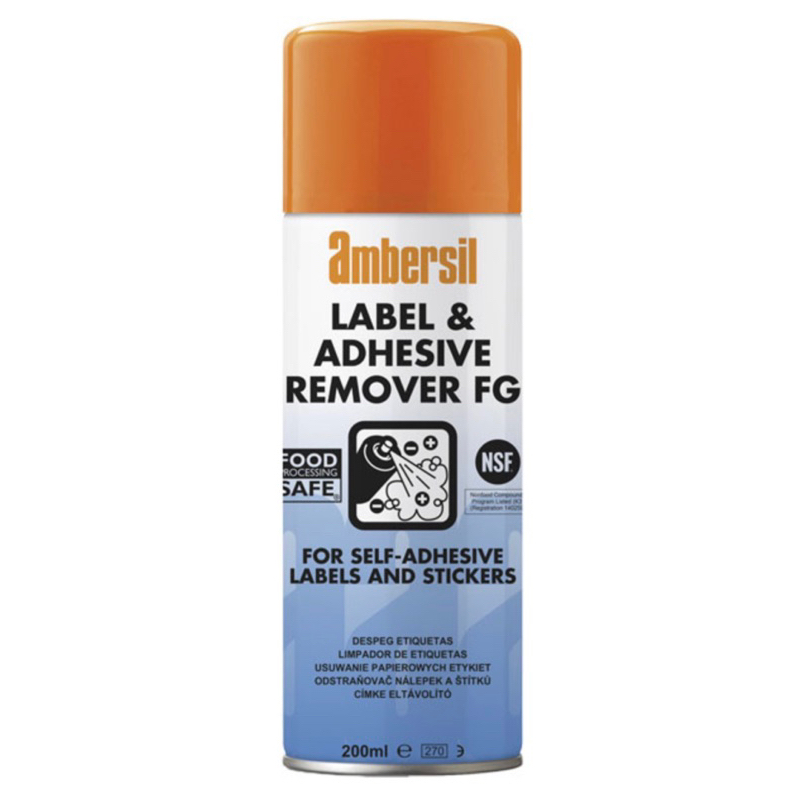 Ambersil Label & Adhesive Remover FG 200ml (Food Grade)- MADE IN UK ...