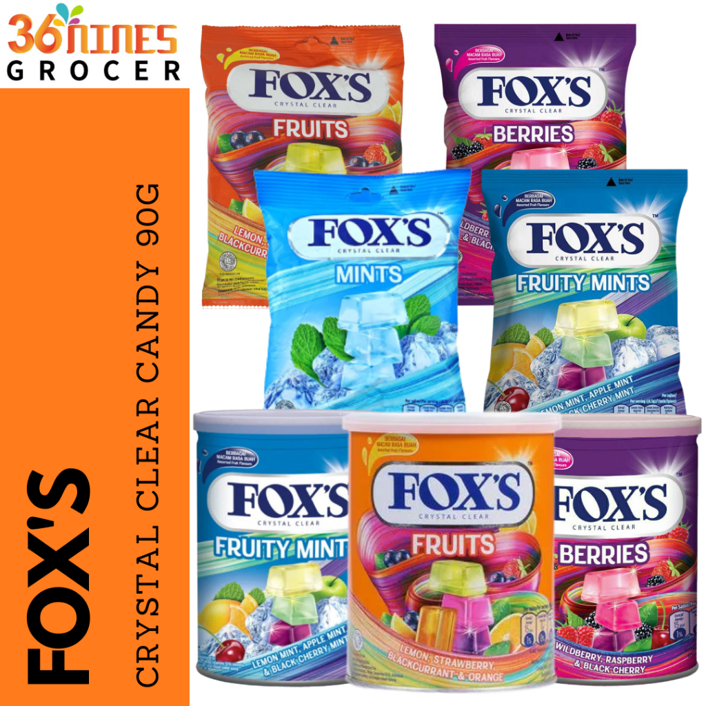 Fox's Crystal Clear Candy 90g/180g | Shopee Malaysia