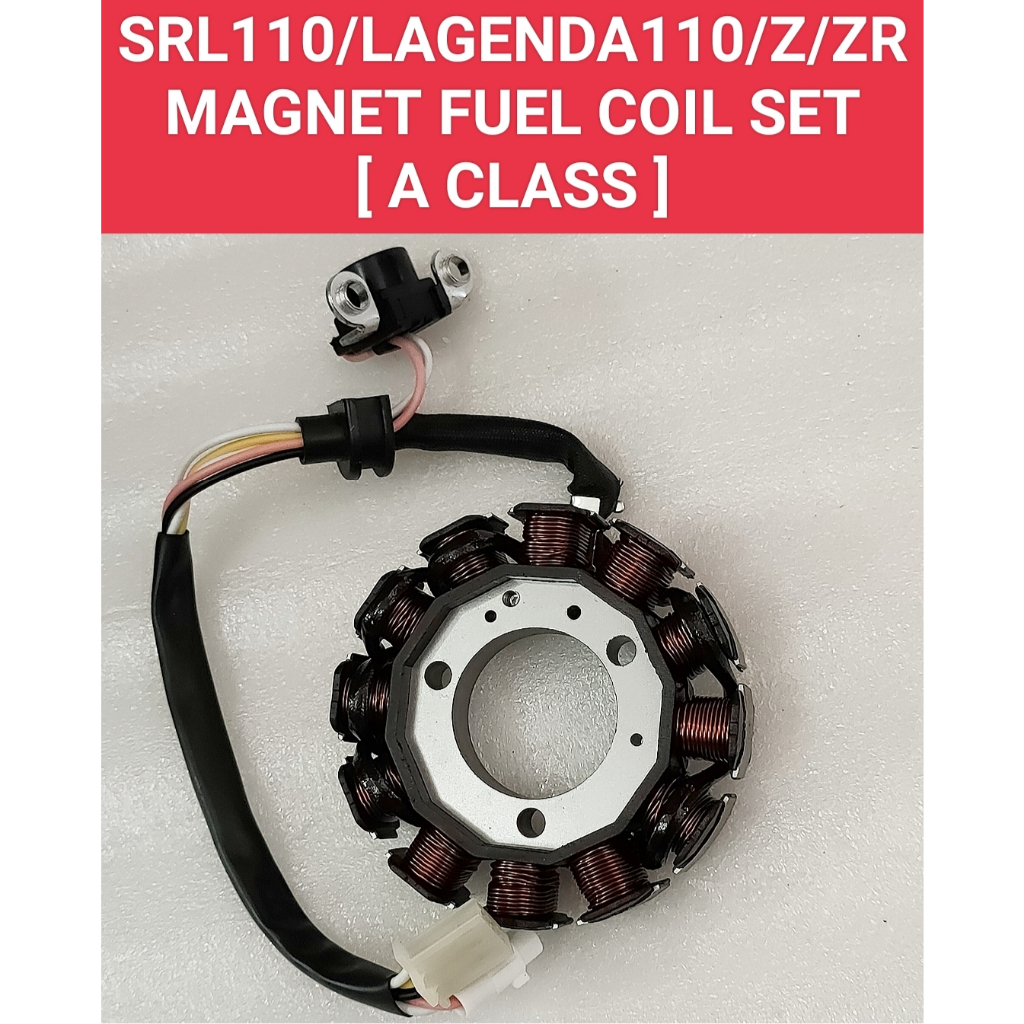 SRL110/LAGENDA110/Z/ZR [ A CLASS ] MAGNET FUEL COIL SET/MAGNET FUSE ...