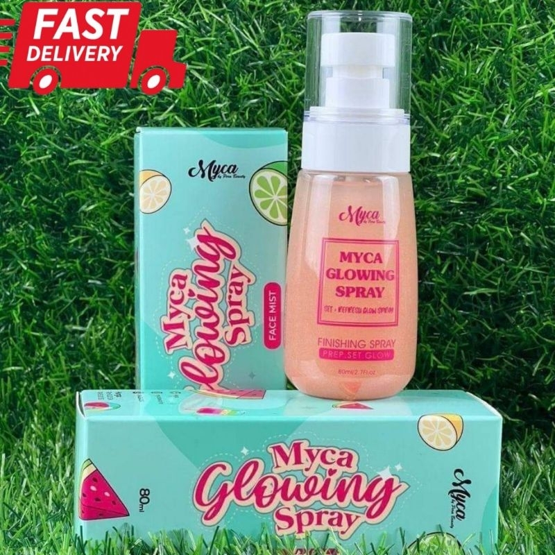 MYCA GLOWING SPRAY FINISHING SPRAY GLOW BY MYCA | Shopee Malaysia