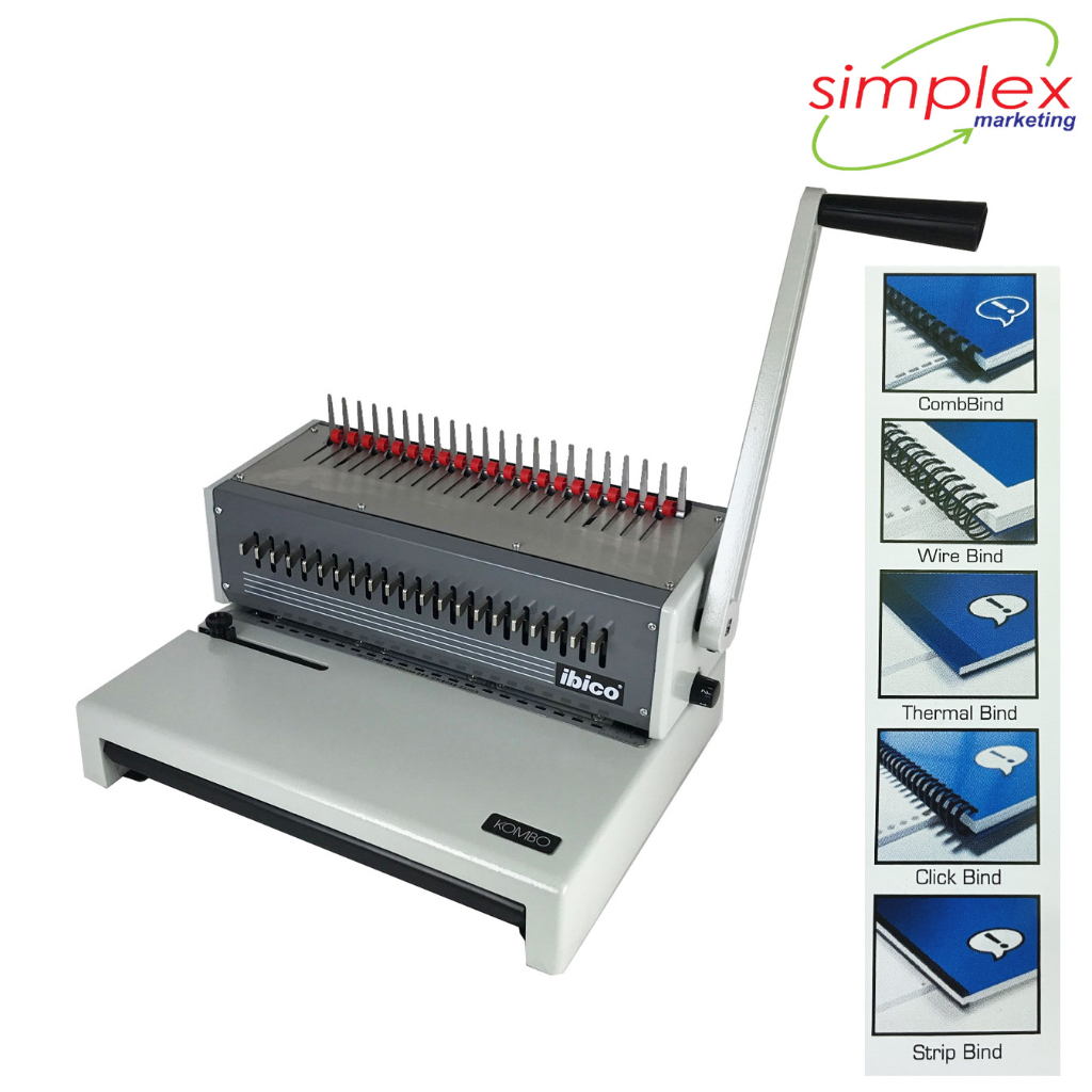 Office Binder Machine | Comb Bind, Thermal, Electric, Manual Bind ...