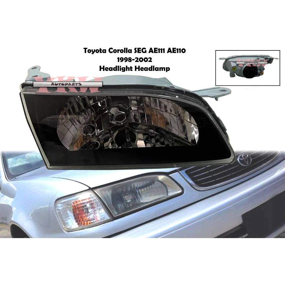 LHS / RHS Toyota Corolla AE110 AE111 1998-2002 Crsytal Black Front ...