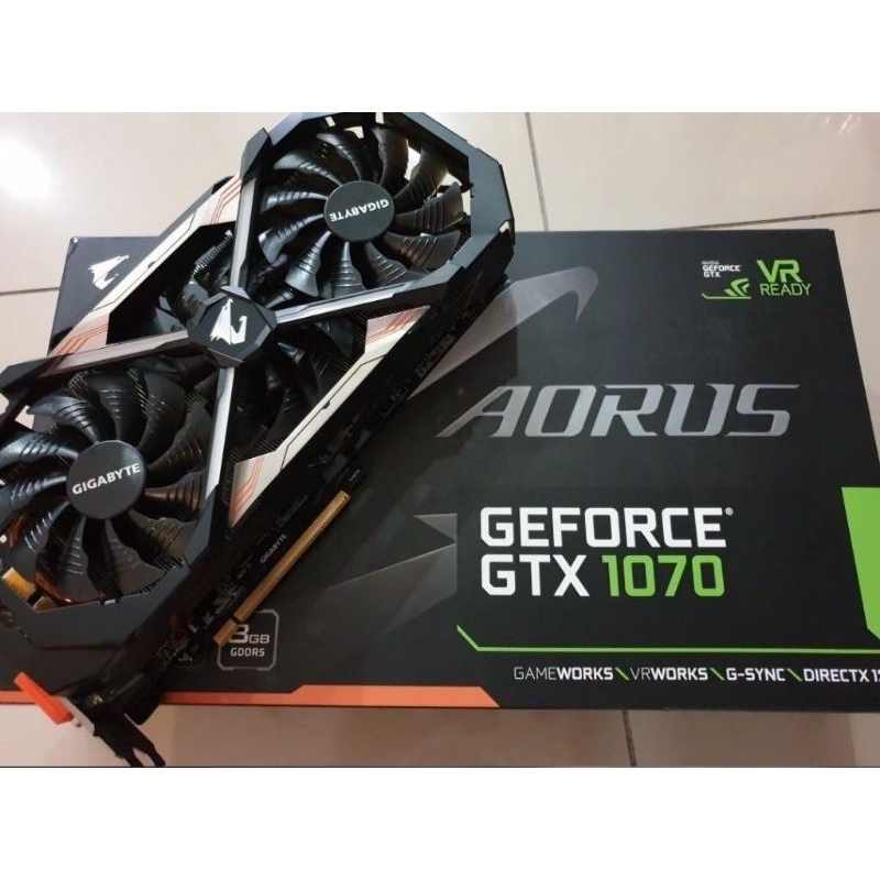 Gigabyte AORUS GeForce GTX1070 8G | Shopee Malaysia