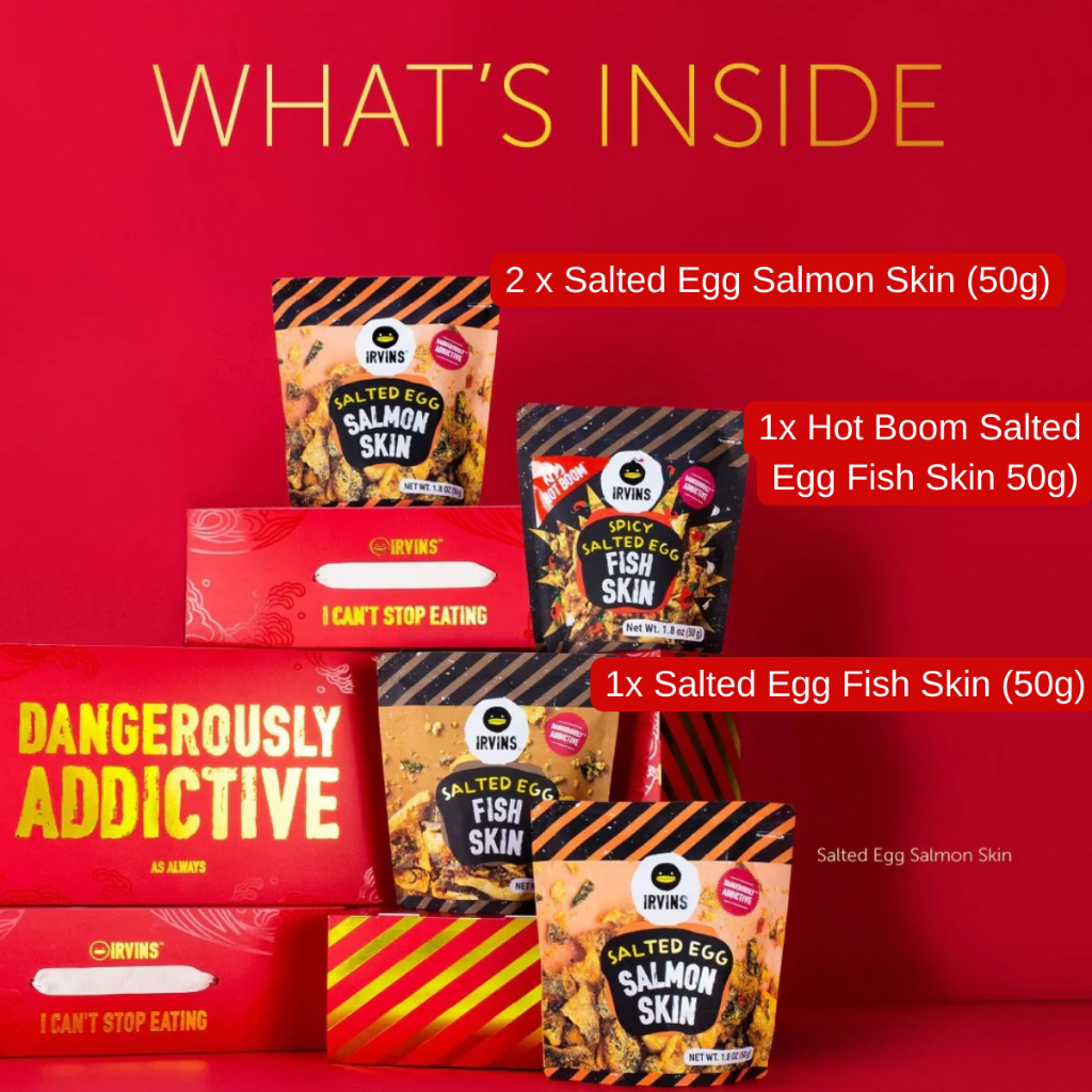 IRVINS Salted Egg Fish Skin Potato Chips Salmon Skin Truffle Chips ...