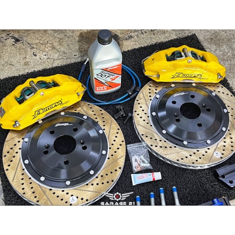 Honda Odyssey - Rotora RF403 Thin Version Big Brake kit | Shopee Malaysia