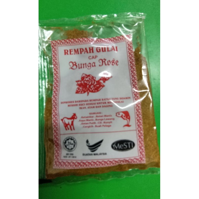 REMPAH MASAK CAP BUNGA ROSE (GULAI) | Shopee Malaysia
