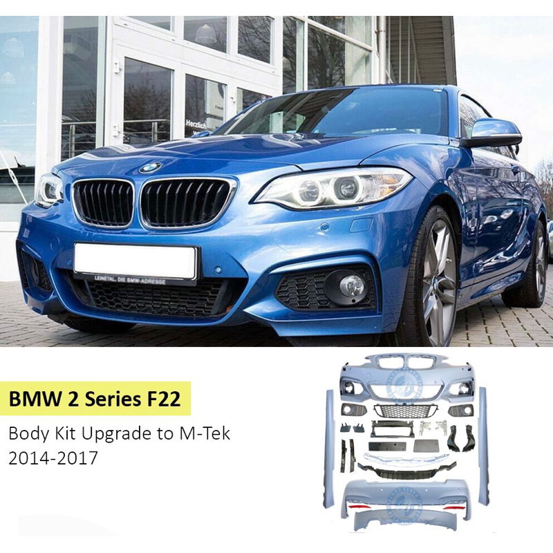 BMW F22 F23 2013 2014 2015 2016 2017 M tech sport bodykit body kit ...