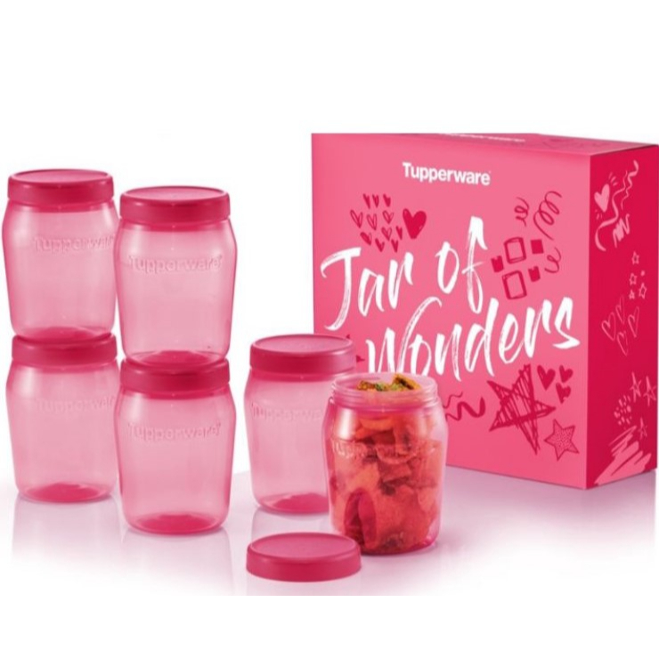 Tupperware Universal Jar 500ml (Red Colour) | Shopee Malaysia