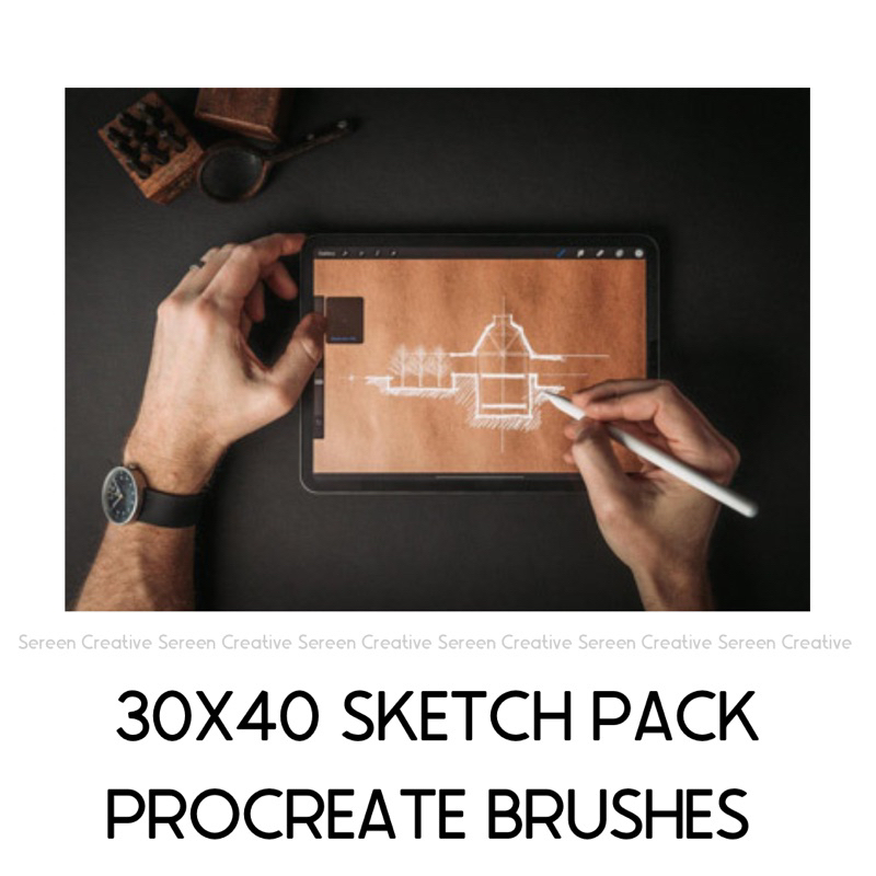 P223 30X40 Procreate Sketch Pack by Eric Reinholdt (Architectural ...