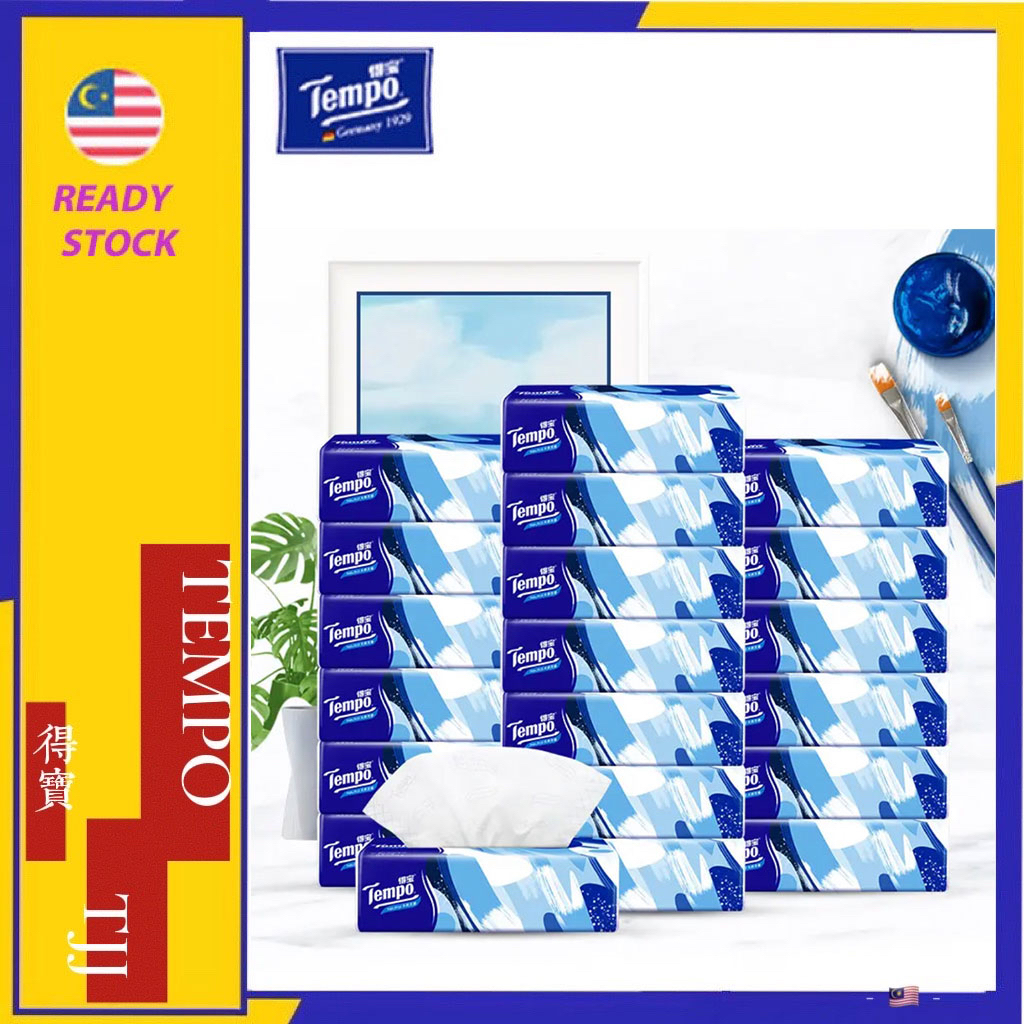 Tempo Tuala kertas tebal4ply*80s*20p /Neutral Facial Tissues | Shopee ...