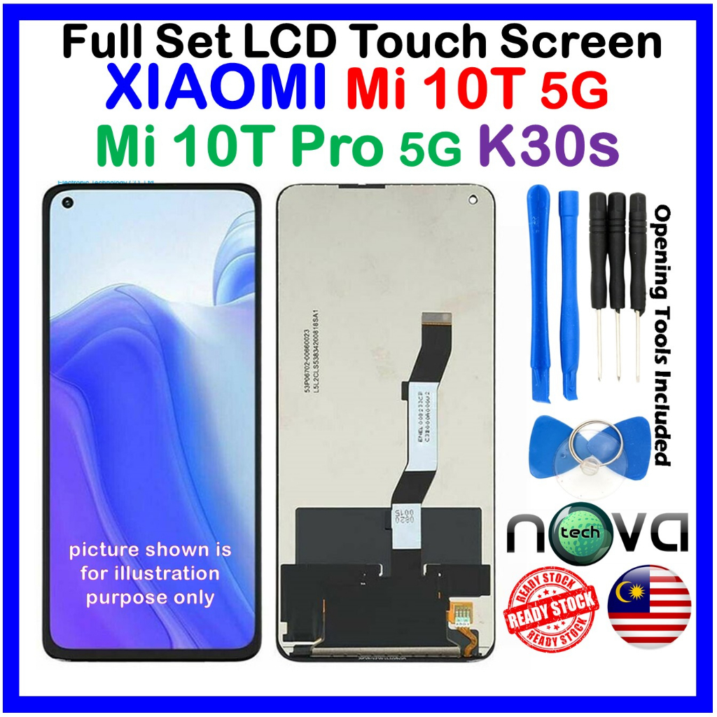 ORI NGS Brand Full Set LCD Touch Screen Fit with XIAOMI Mi 10T 5G / XIAOMI Mi 10T Pro / Redmi ...