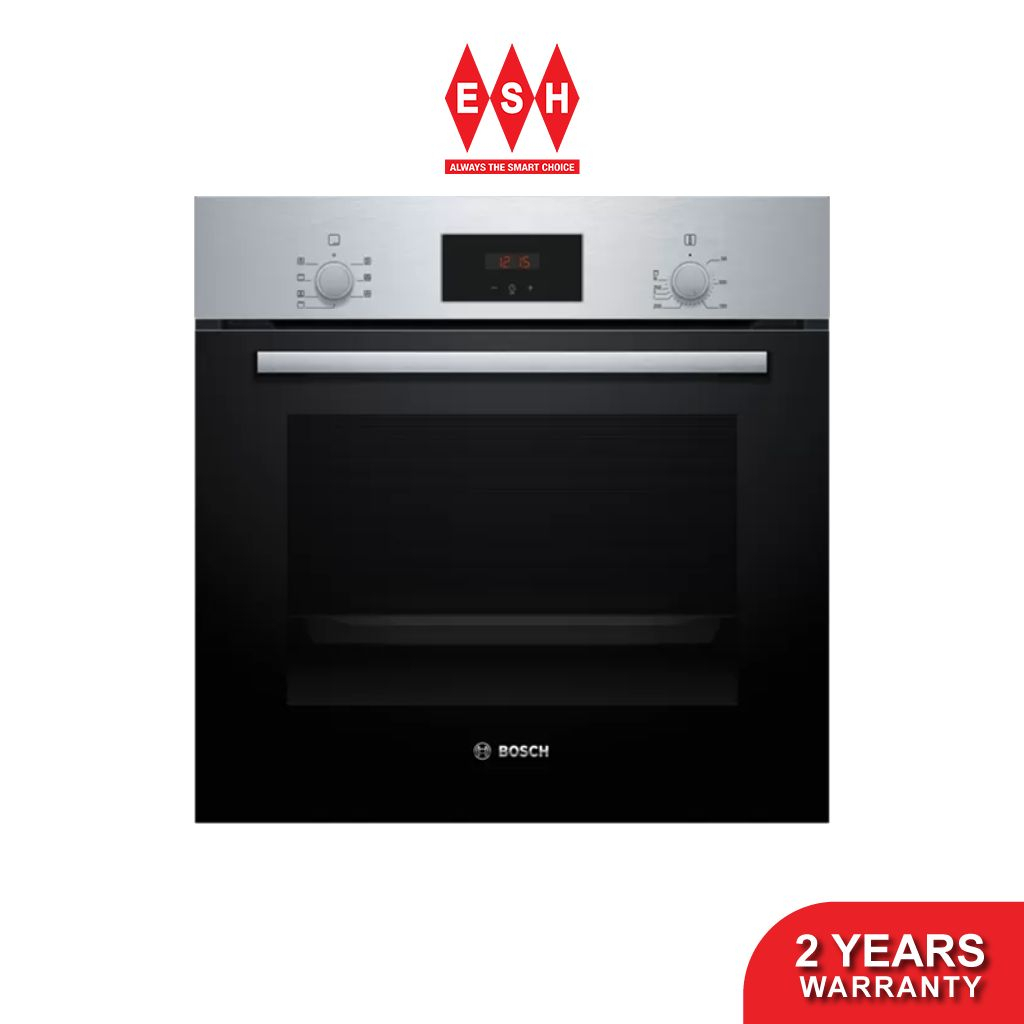 Bosch HBF133BS0A 66L Built-In Stainless Steel Oven | Shopee Malaysia
