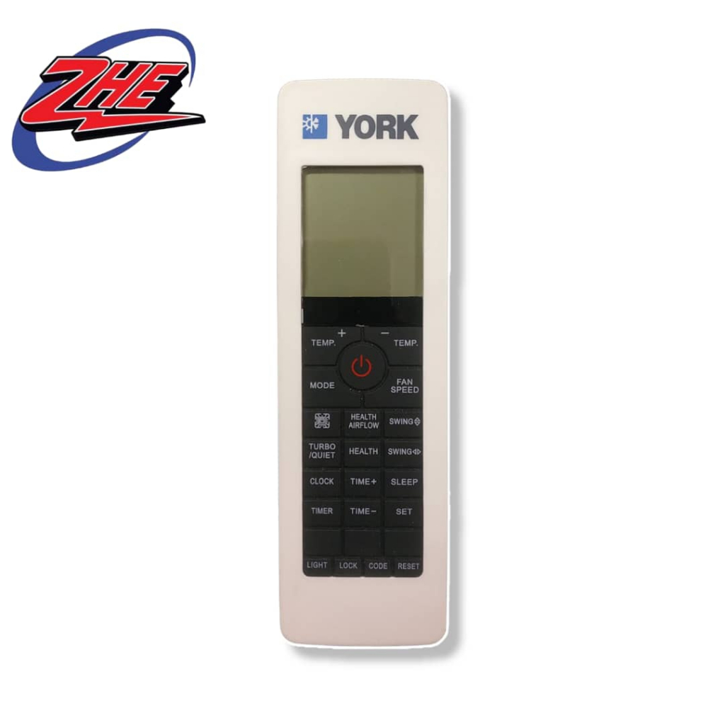 YORK AIRCOND AIR CONDITIONER REMOTE CONTROL / KAWALAN JAUH AIRCOND (6329/522-0060) | Shopee Malaysia